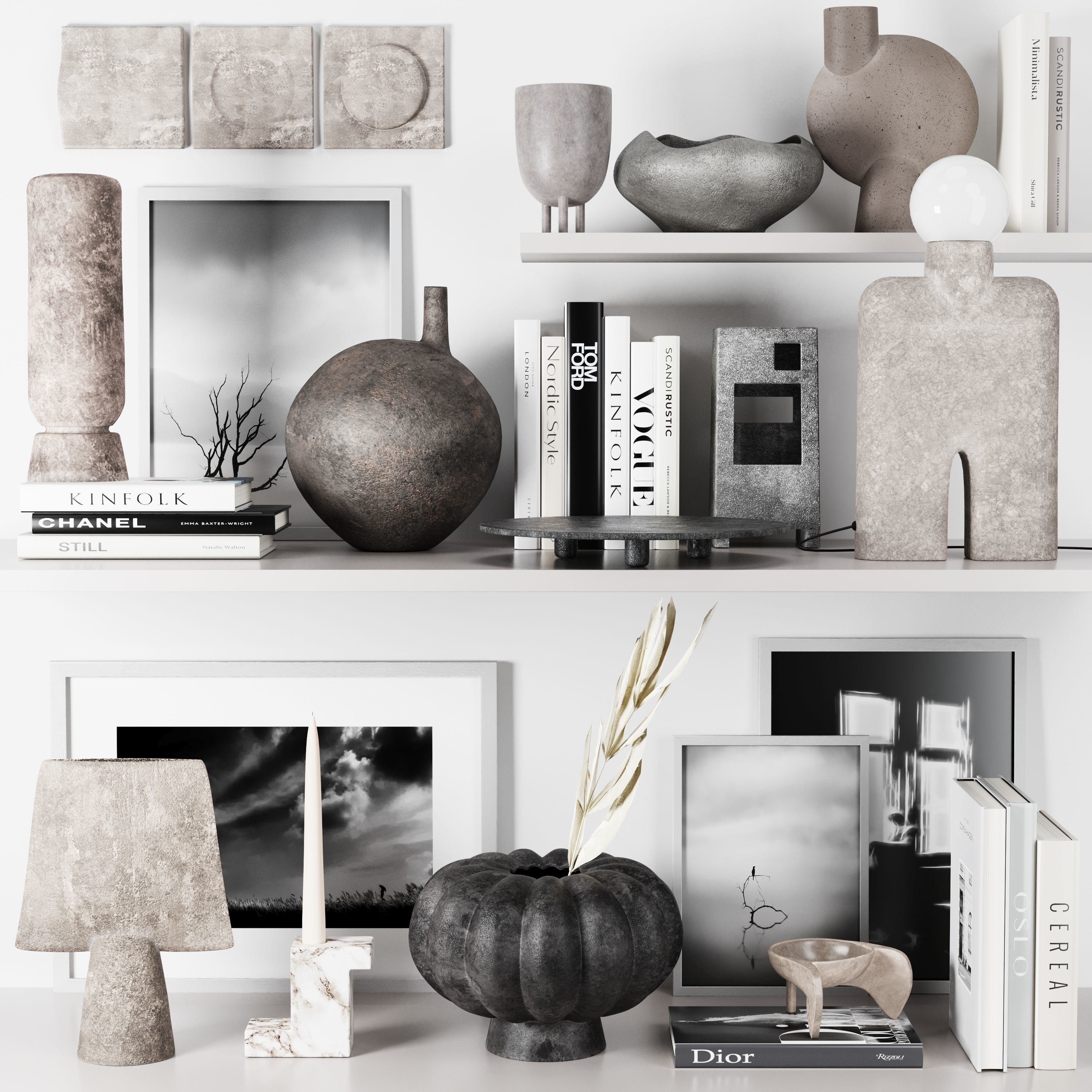 Decorative set 21 101cph 3D model | CGTrader