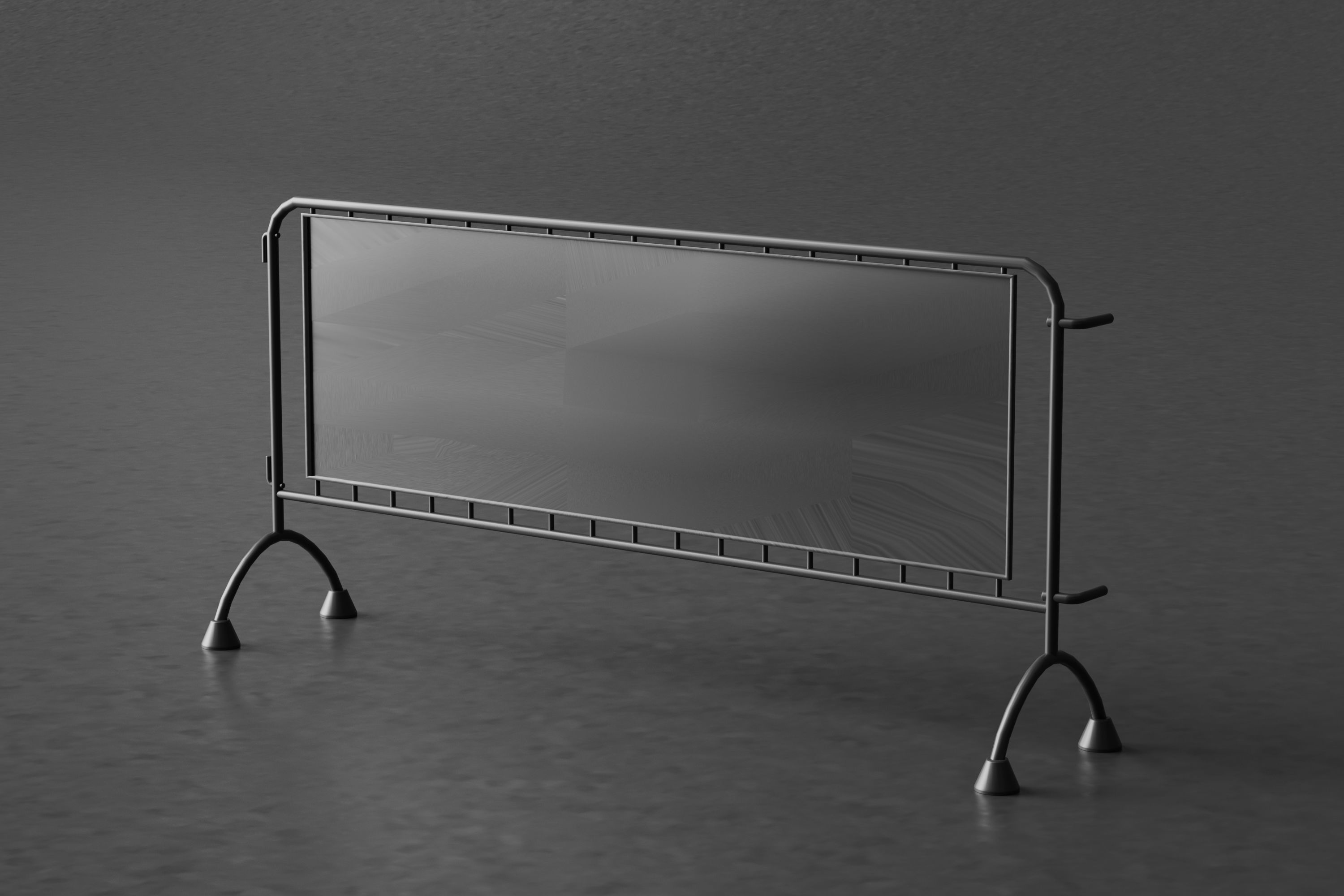 3D model Long banner VR / AR / low-poly | CGTrader