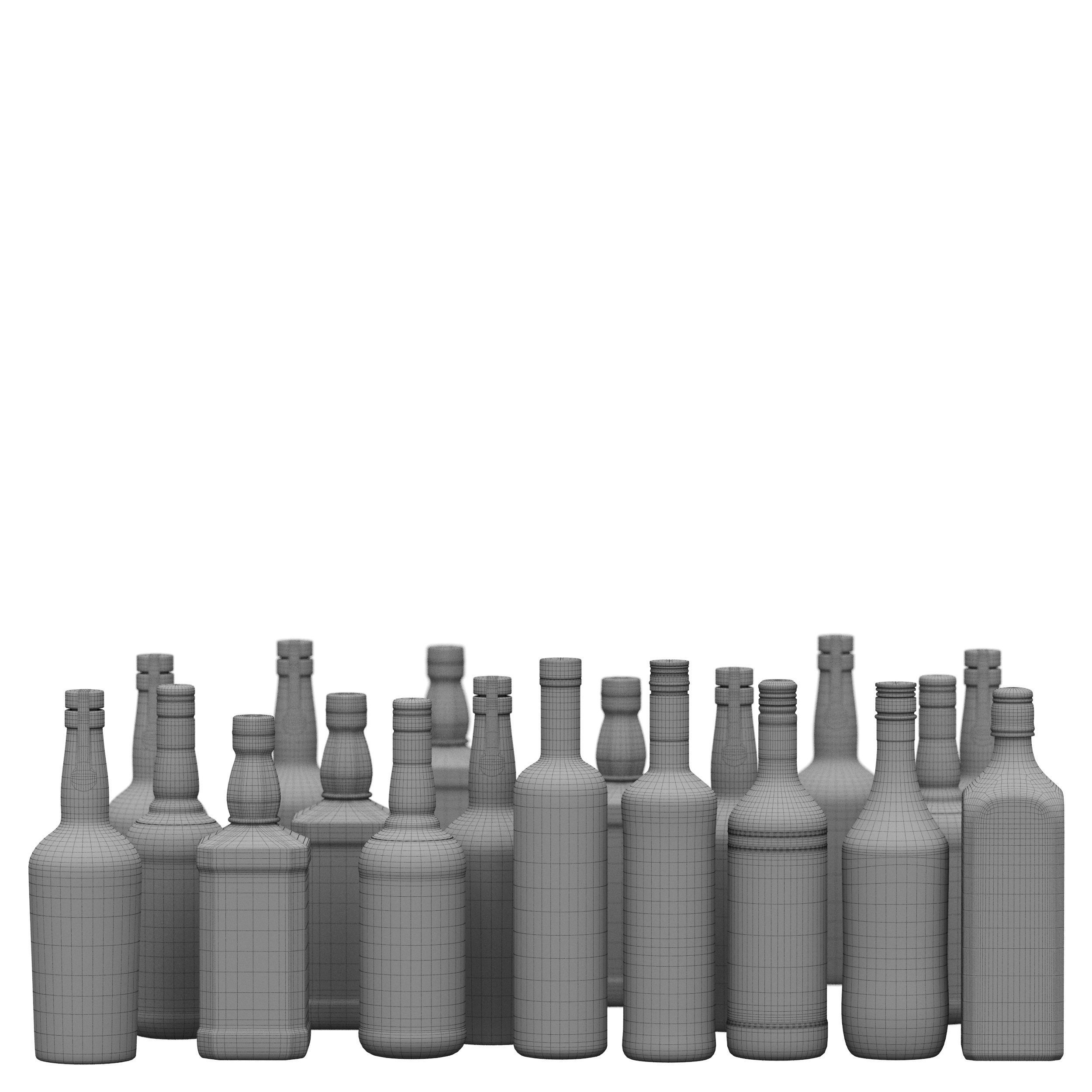 Bottles 11 3D model | CGTrader