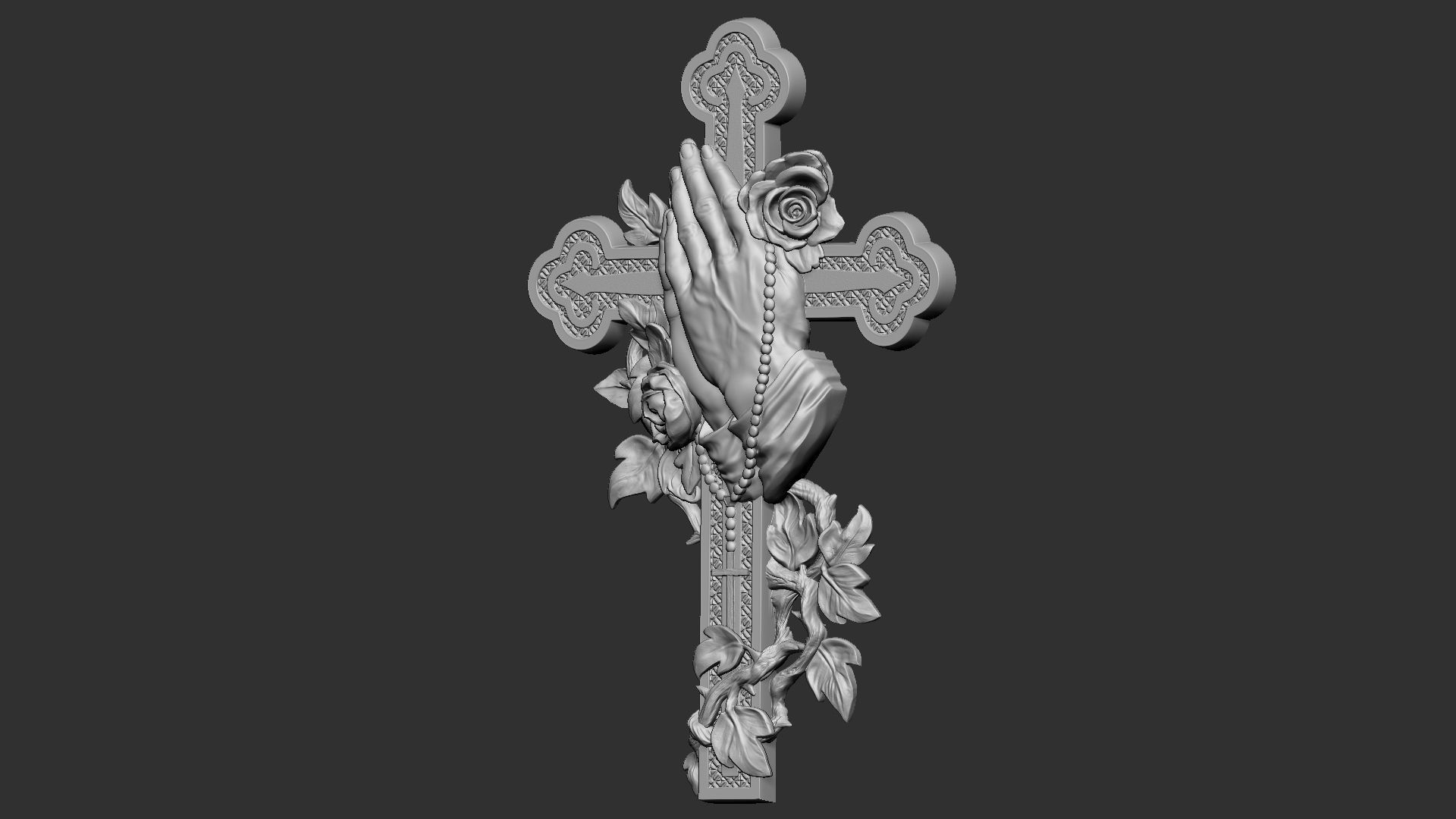 Cross 07 3D model 3D printable | CGTrader