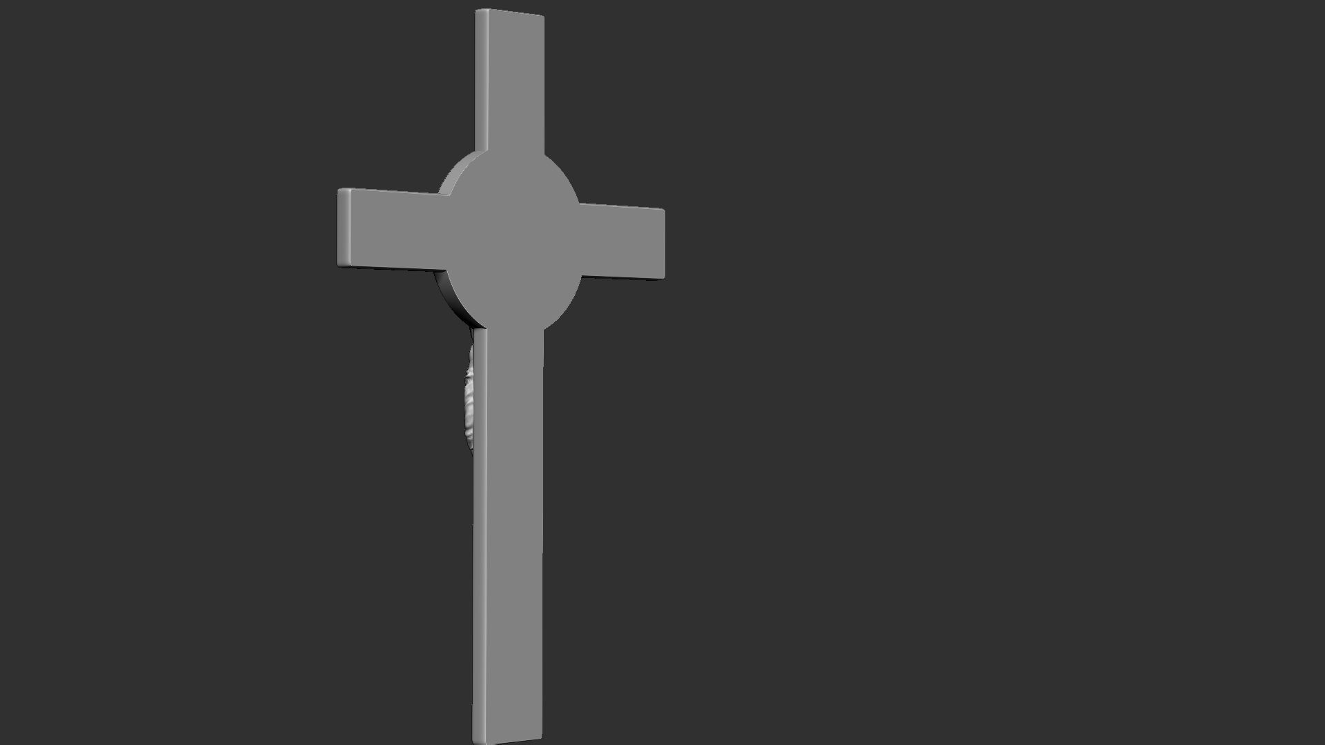 Crucifixion of Jesus Christ Cross Number 1 3D model 3D printable | CGTrader