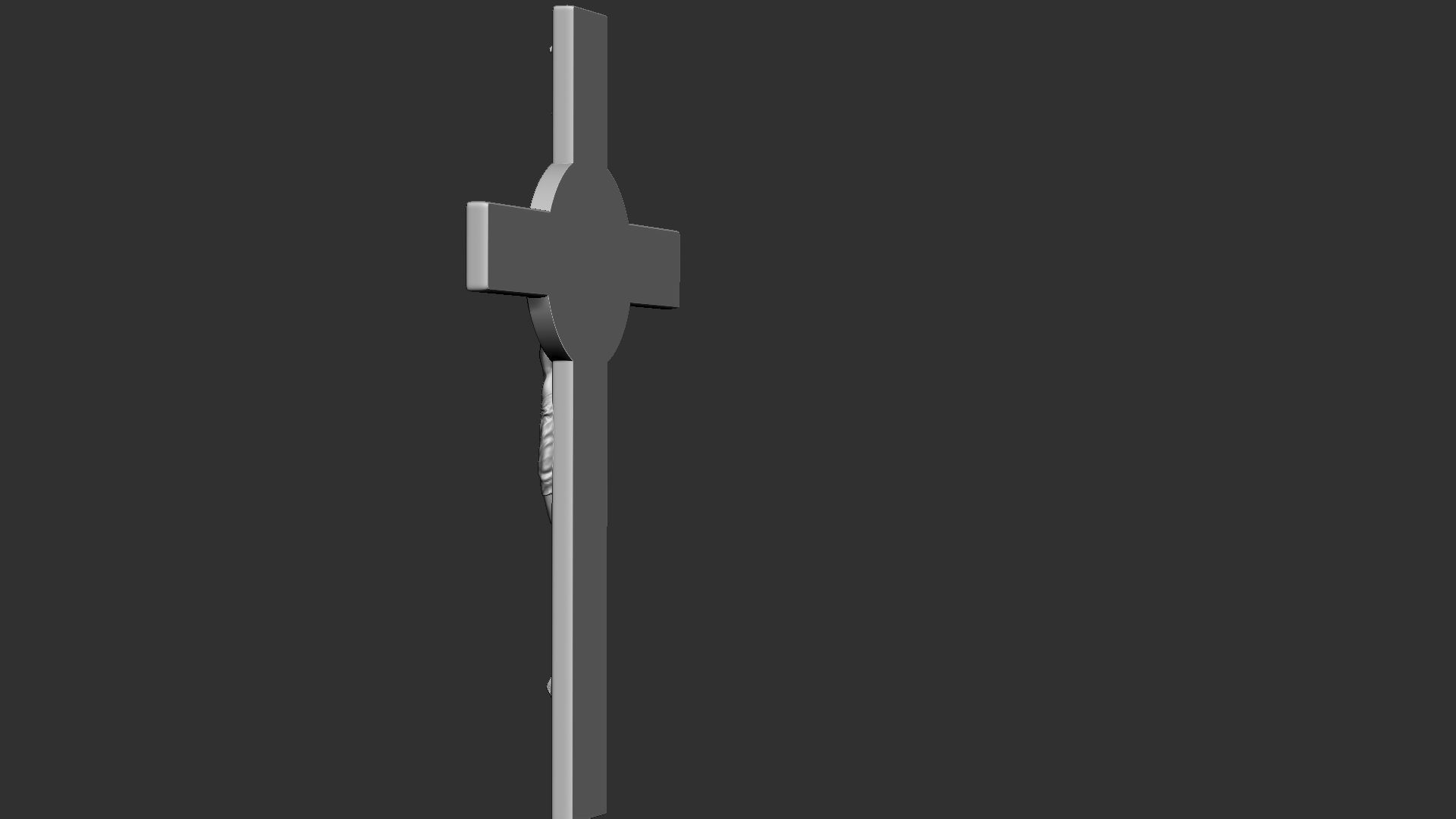 Crucifixion of Jesus Christ Cross Number 1 3D model 3D printable | CGTrader