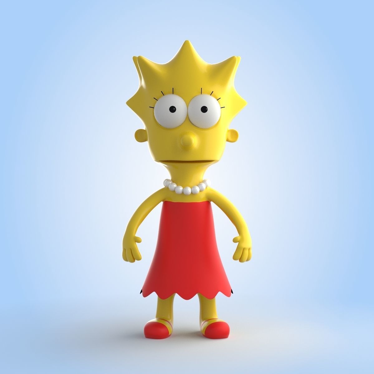 Lisa Simpson 3D model | CGTrader