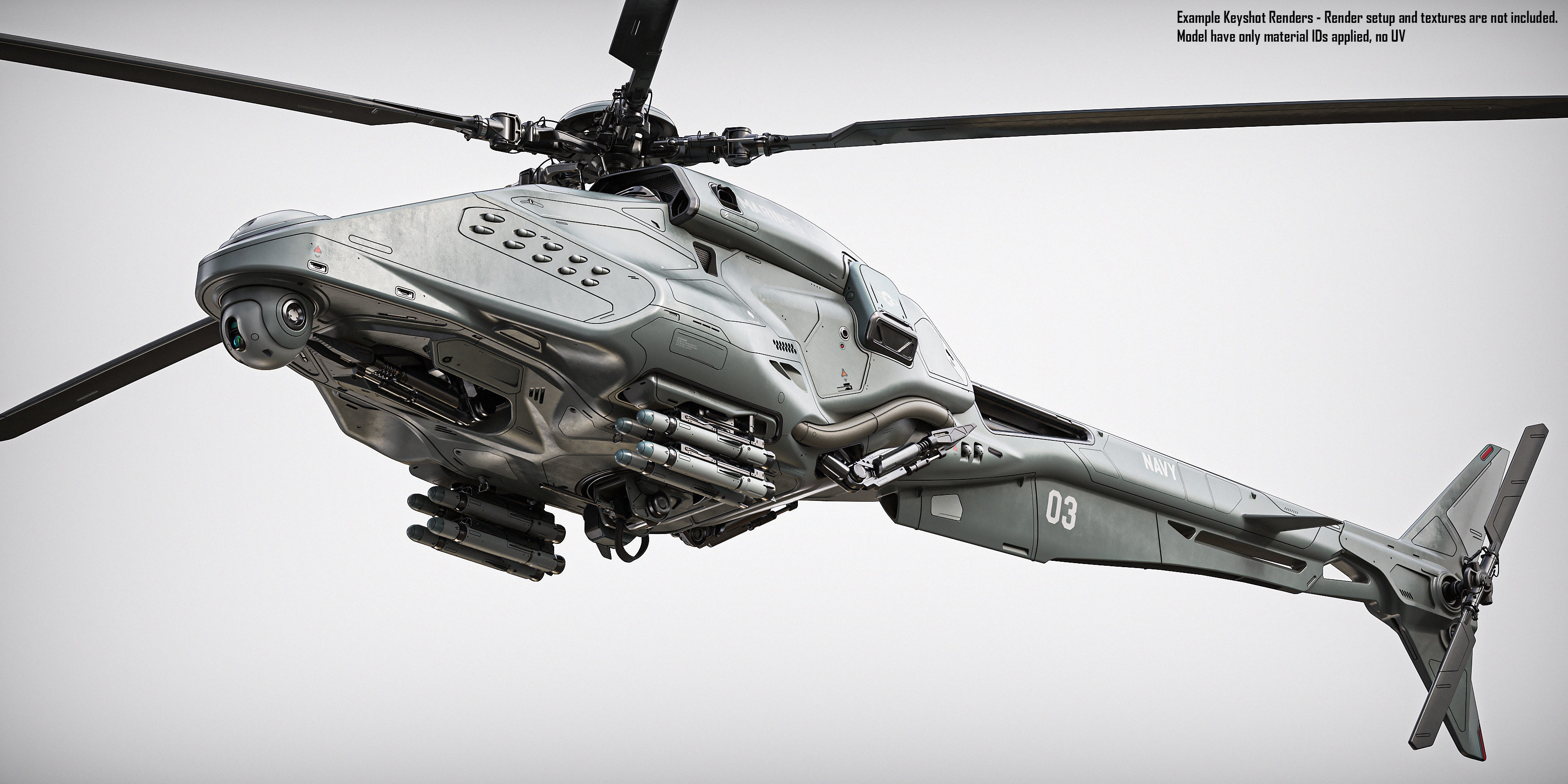 Drone Helicopter 3D model | CGTrader