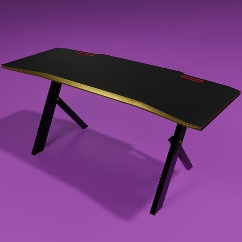 3D model GAMING-TABLE 01 VR / AR / low-poly | CGTrader