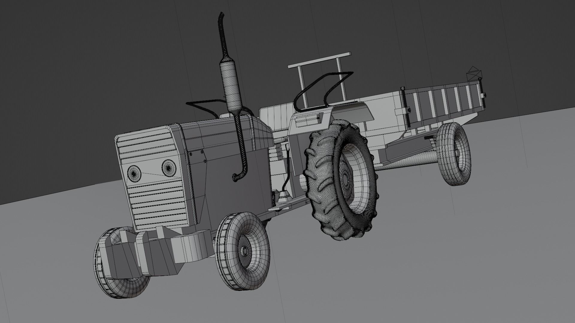 Tafe Tractor 3D model | CGTrader