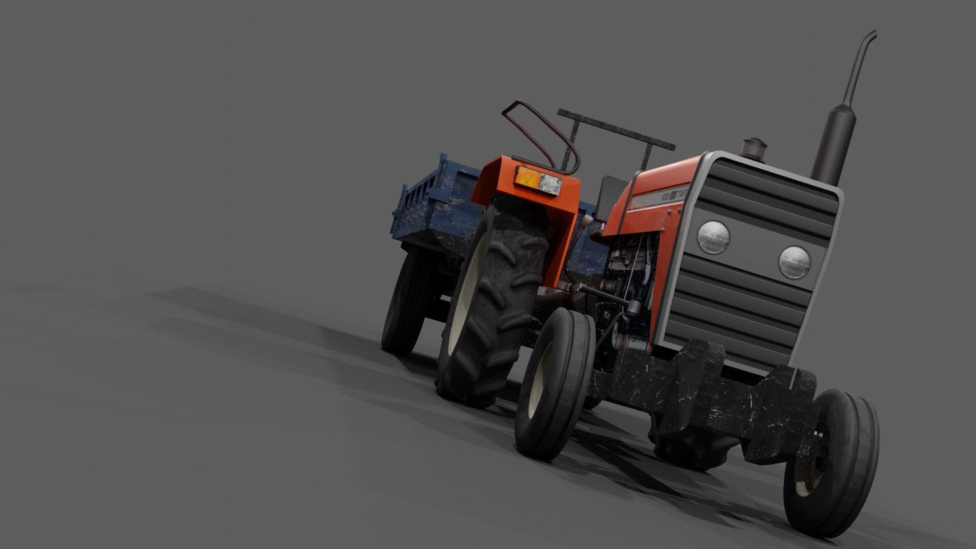 Tafe Tractor 3D model | CGTrader