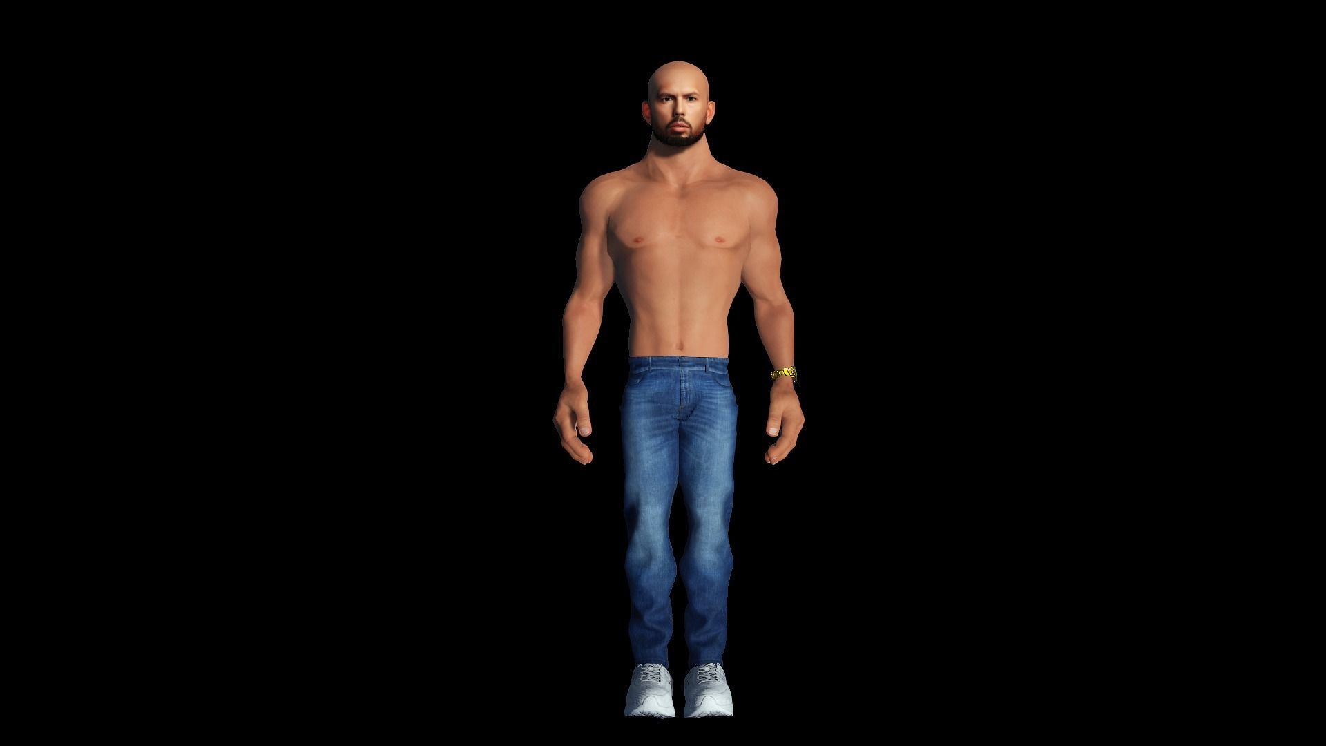 3D model Andrew Tate 3D Character Ready For Animation VR / AR / low ...