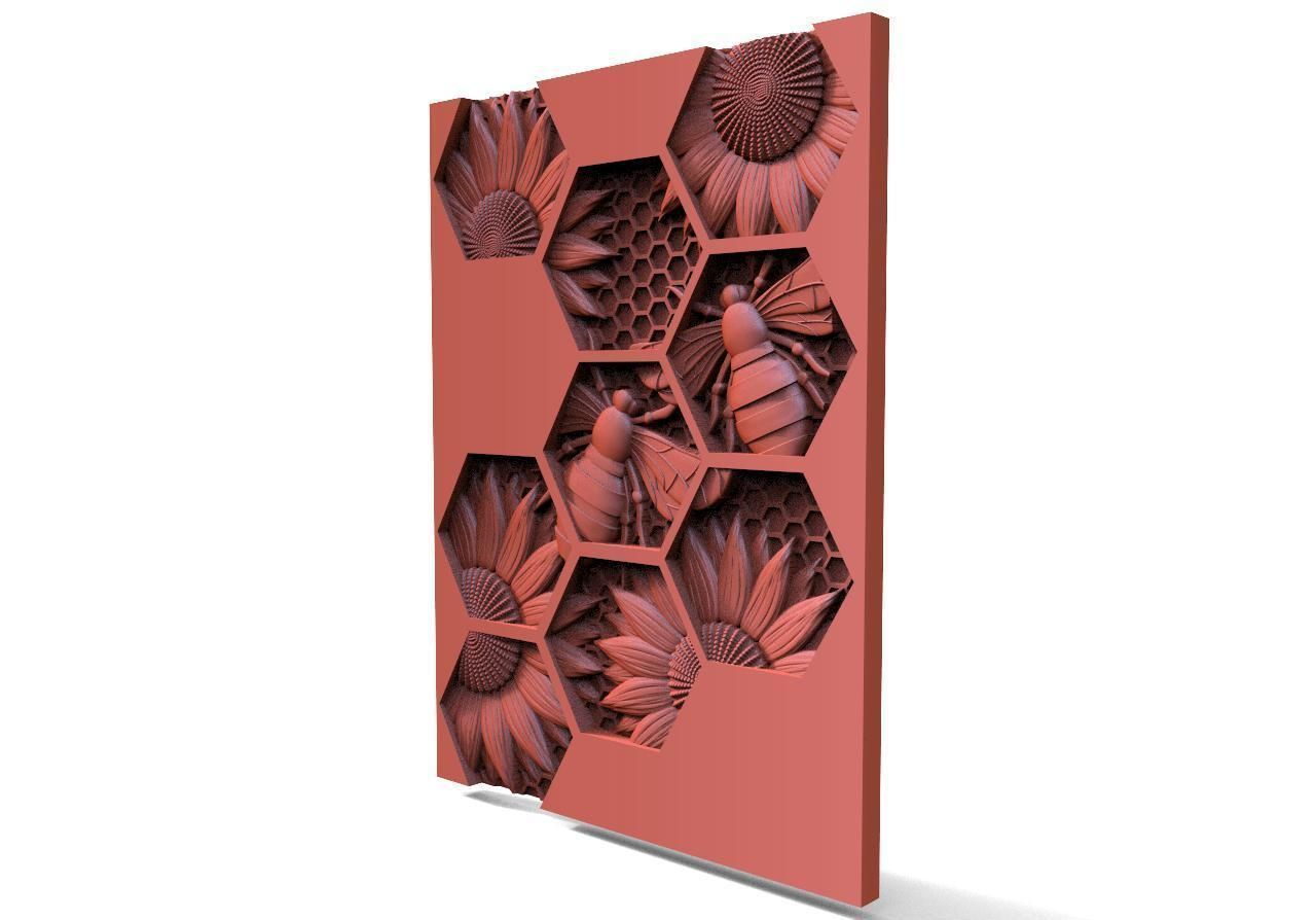 Bee cnc 23 2 3D model 3D printable | CGTrader