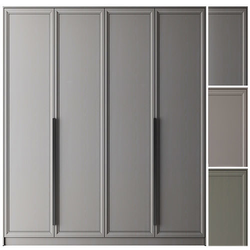 3D model wardrobe 002 VR / AR / low-poly | CGTrader