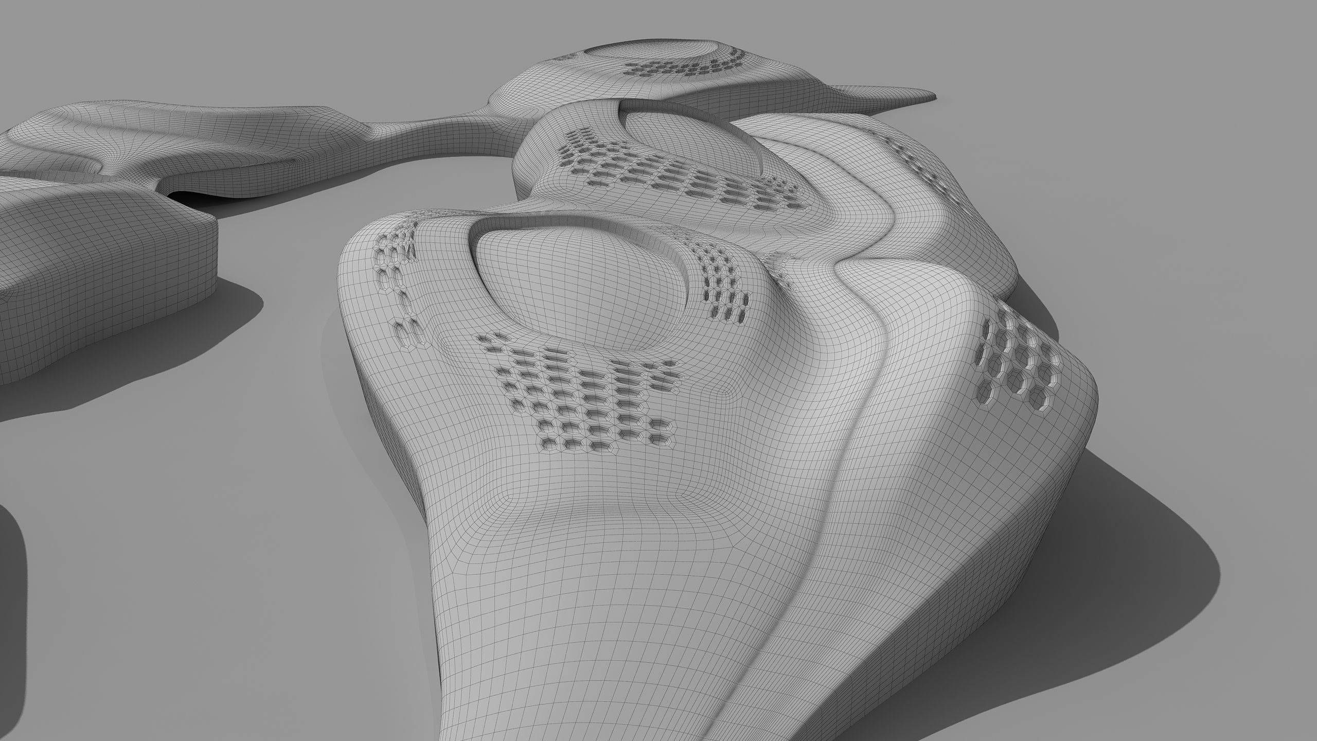 0109 - Organic Building 3D model | CGTrader