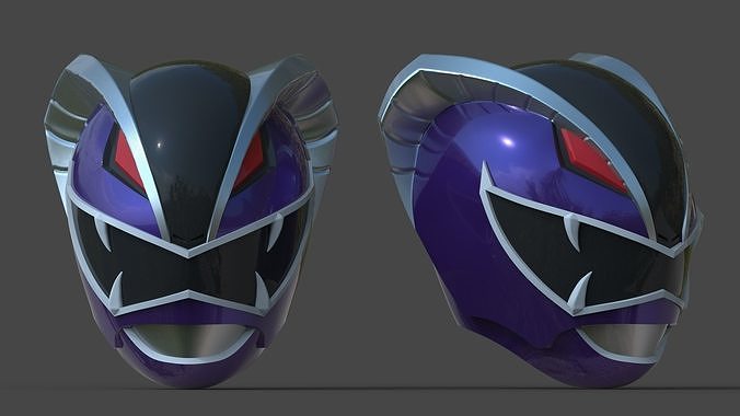 Power Ranger Wild Force Cobra Helmet 3D model 3D printable | CGTrader