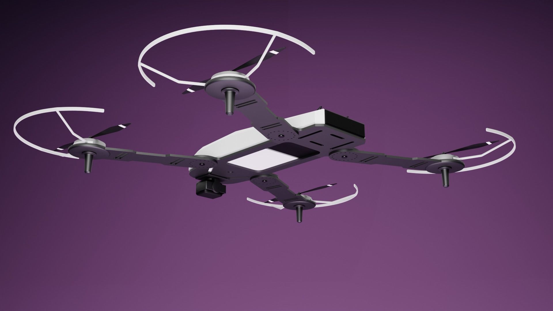 Drone Concept 3d Model free 3D model | CGTrader