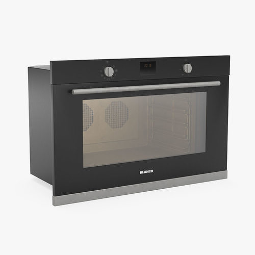 BLANCO 90cm Electric Oven BOSE900X 3D model | CGTrader