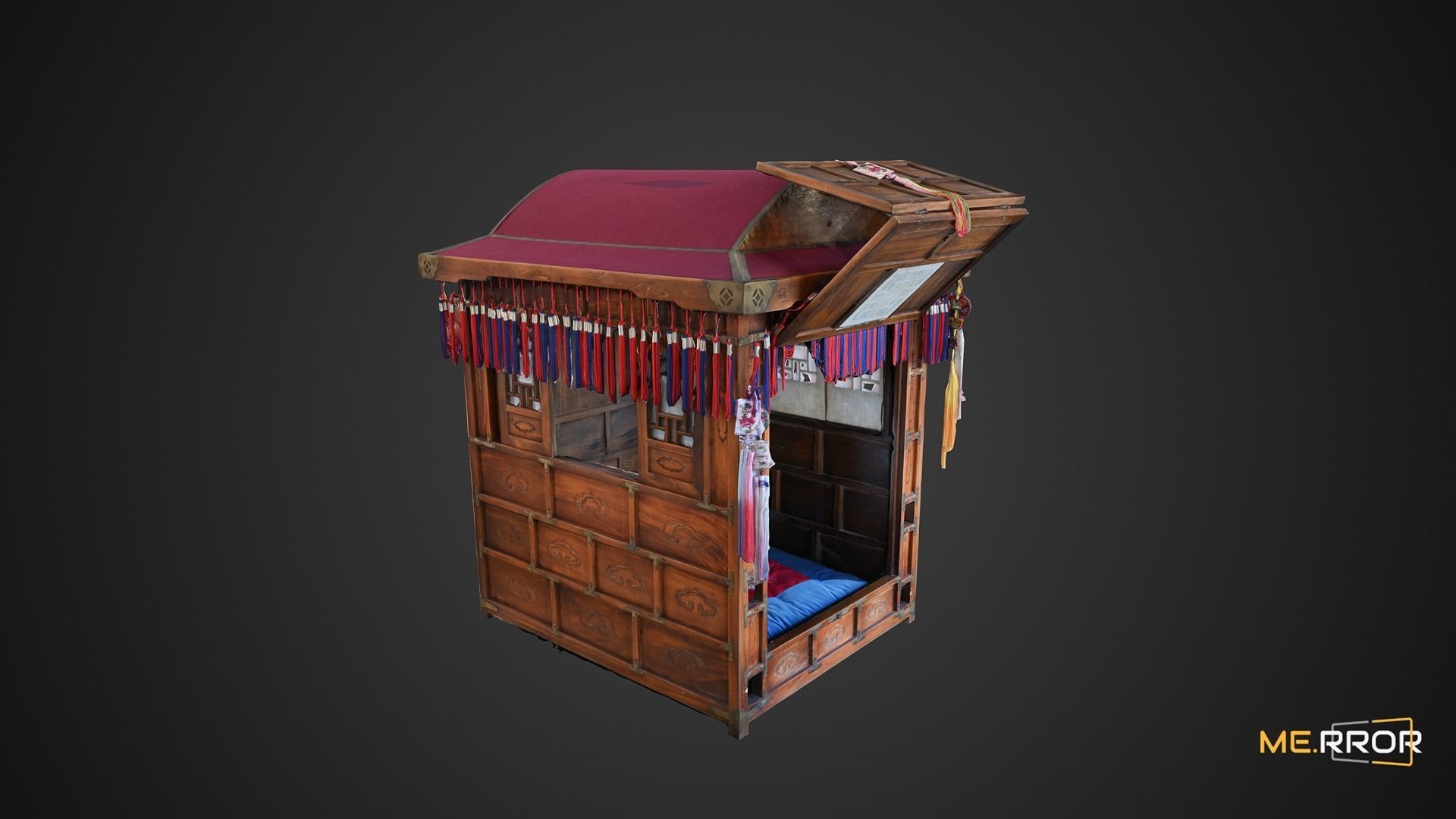 Korean Palanquin 3D model | CGTrader