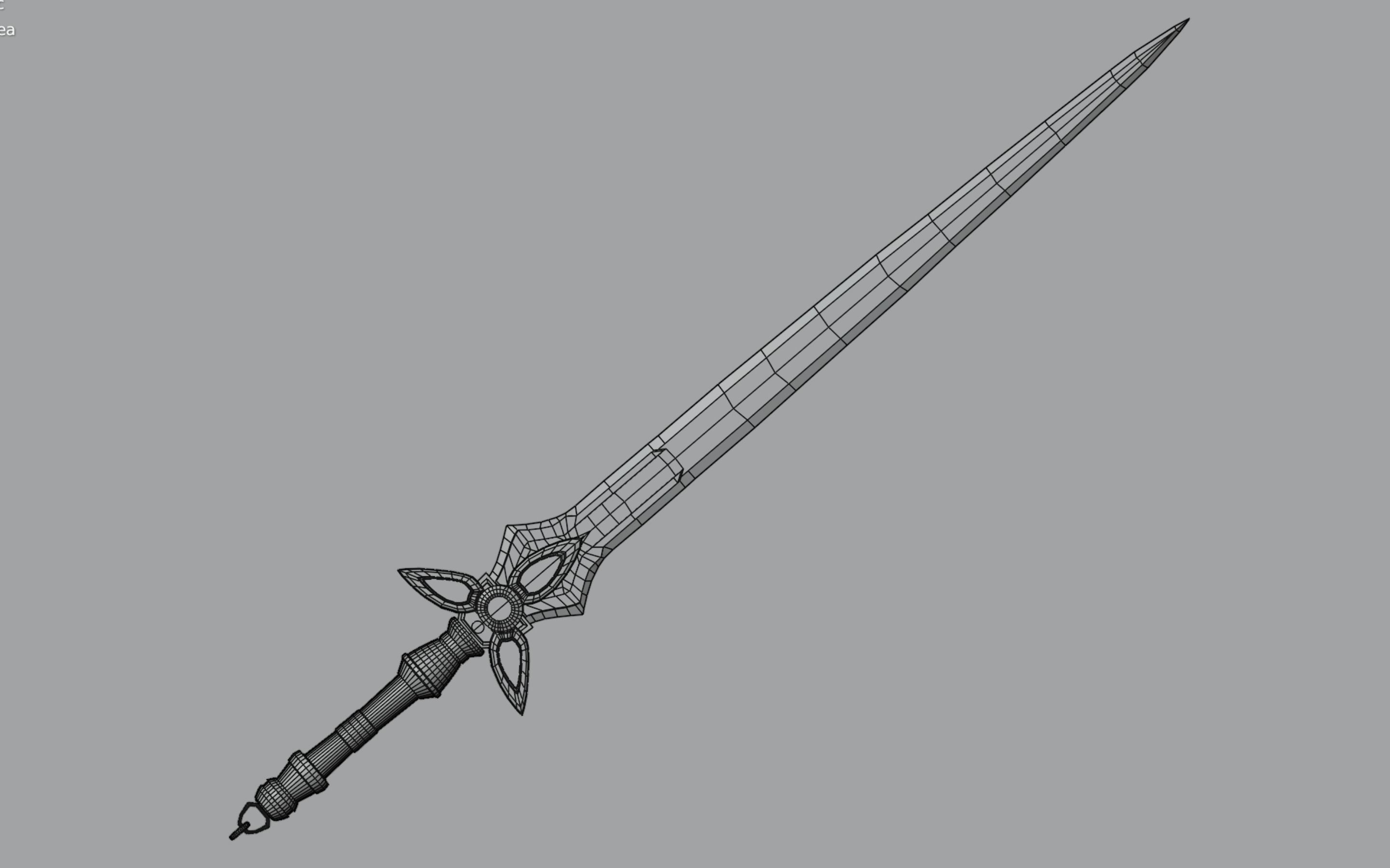 3D model Fantasy sword 3D Model VR / AR / low-poly | CGTrader