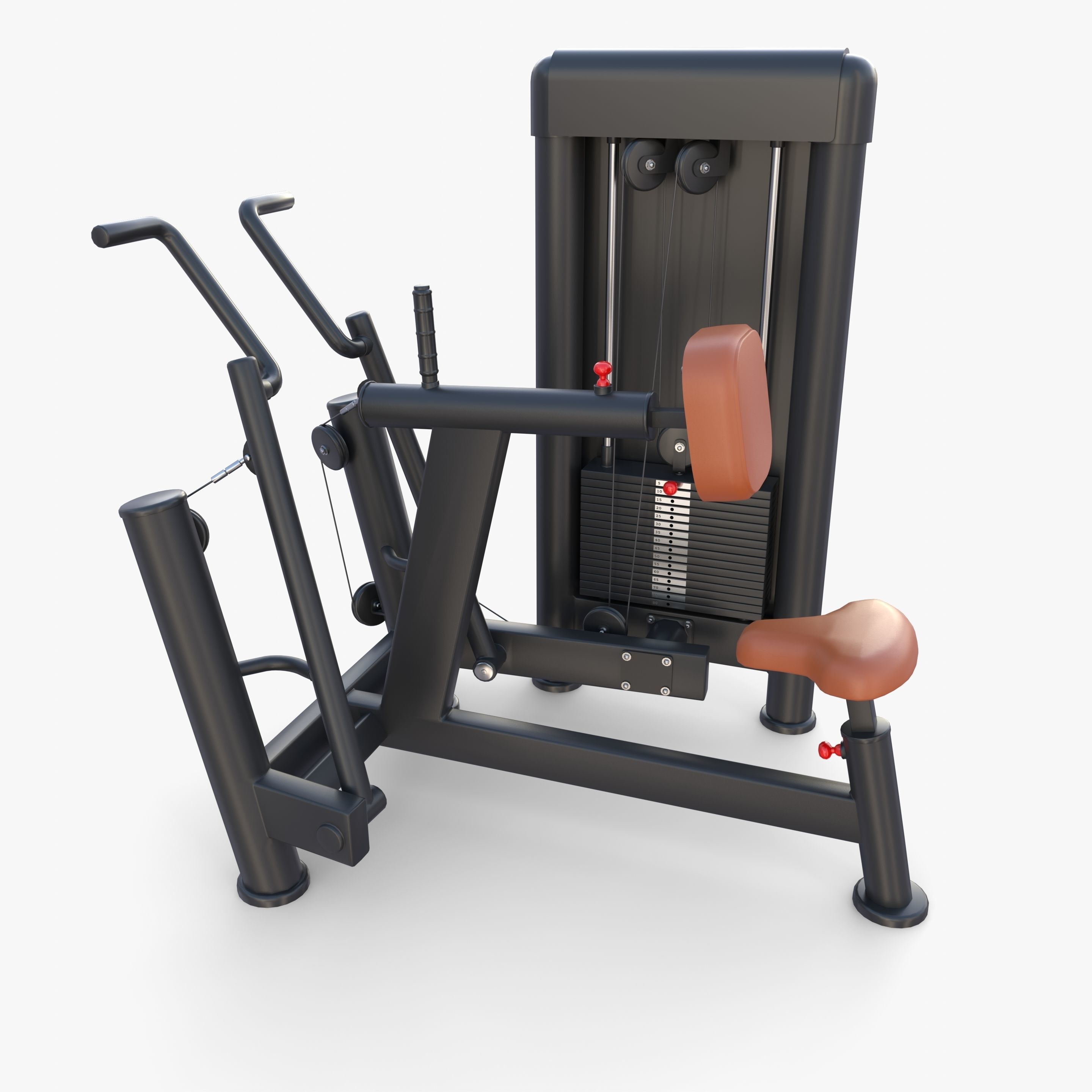 Rowing machine 3D model | CGTrader