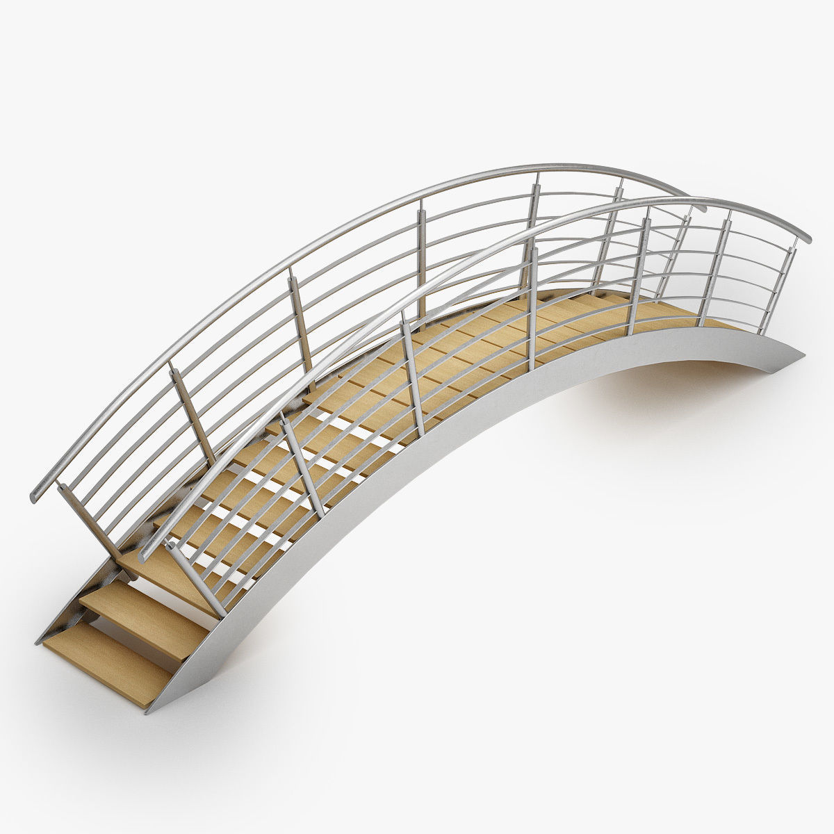 Swimming Pool Bridge 3D model | CGTrader