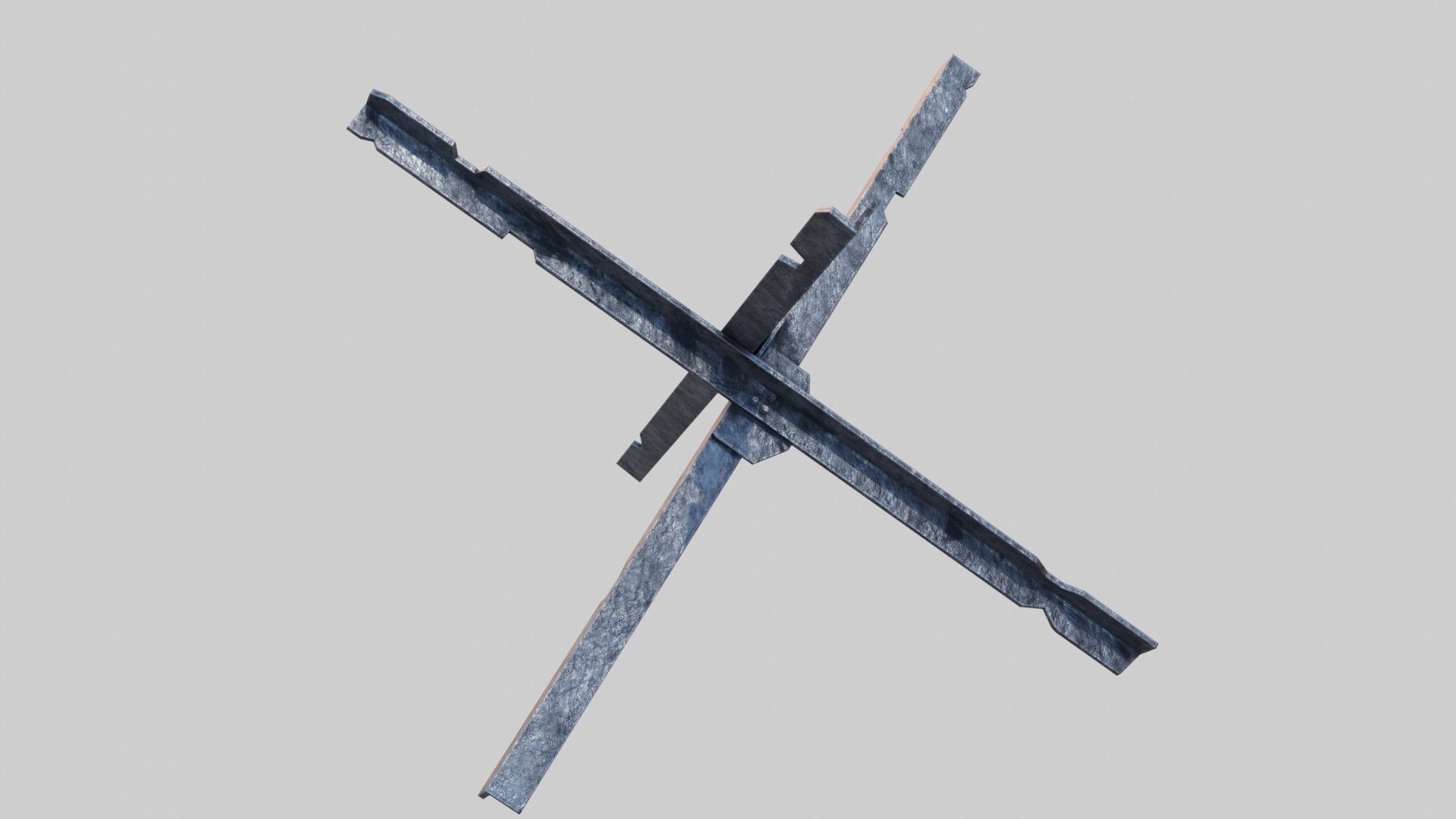 3D model Tank trap VR / AR / low-poly | CGTrader