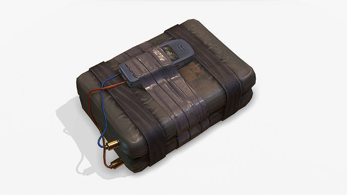 3D model C4 Explosive VR / AR / low-poly | CGTrader