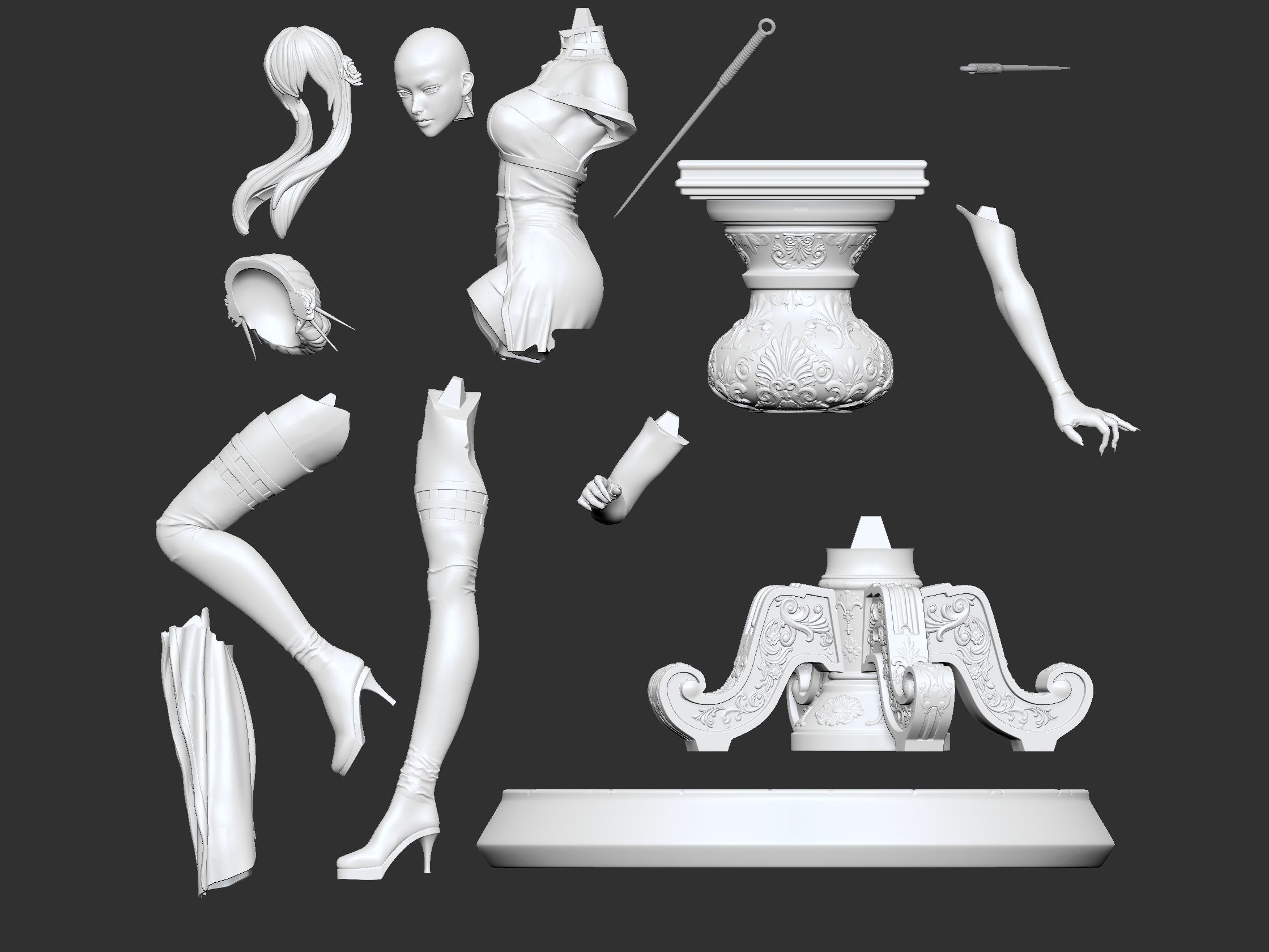 Yor Forger From SpyXFamily 3D model 3D printable | CGTrader