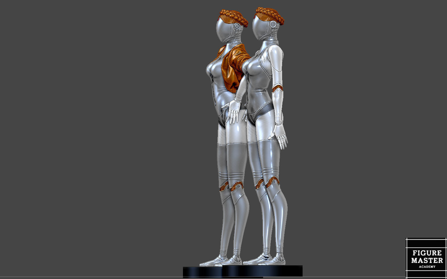 ATOMIC HEART TWINS ROBOT TWIN HUMANOID 3D PRINT 3D model 3D printable ...