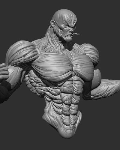 Charactere BAKI 3D model | CGTrader