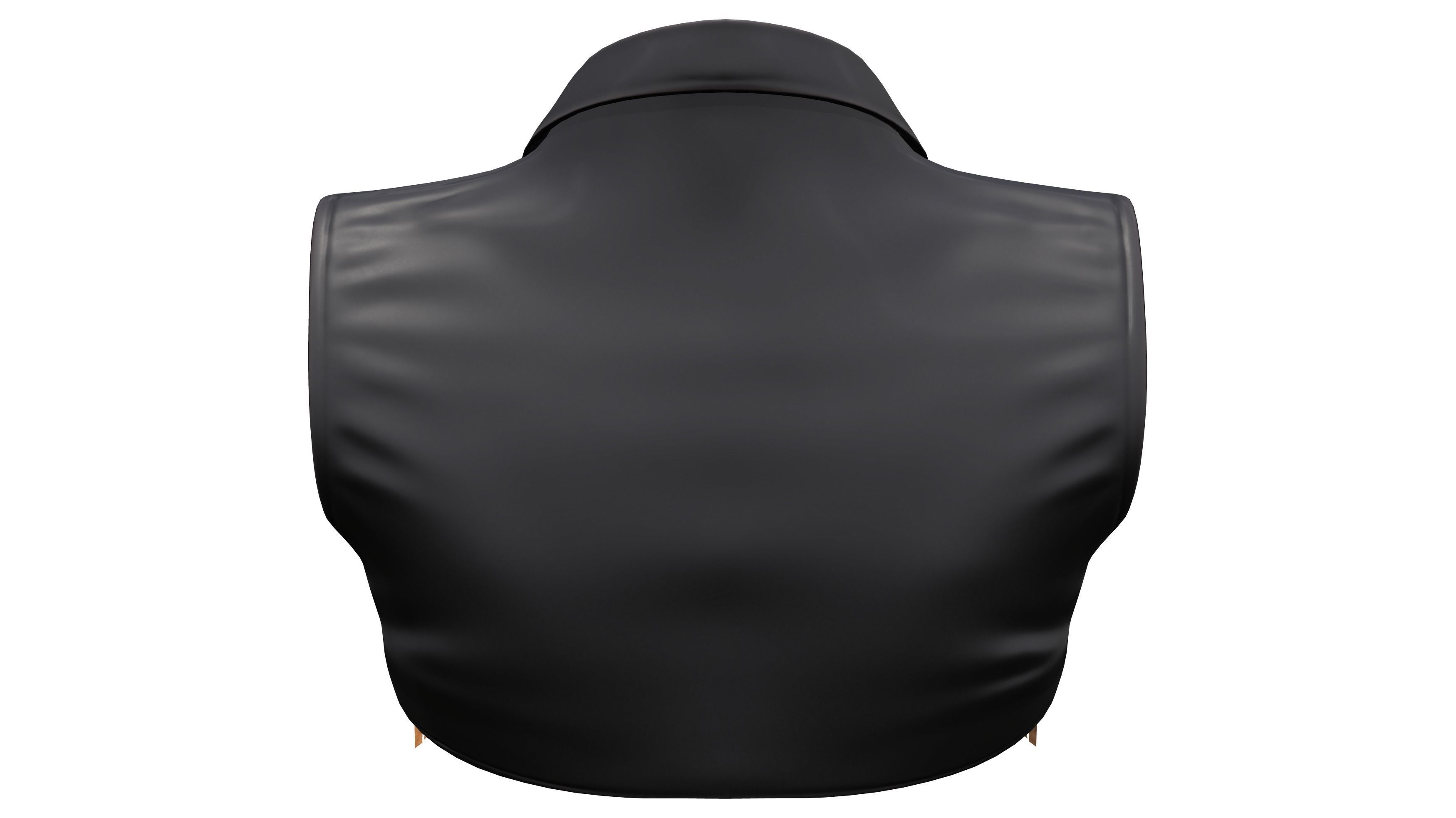 3D model Cowgirl Sheriff Bolero With Tassels Top VR / AR / low-poly ...