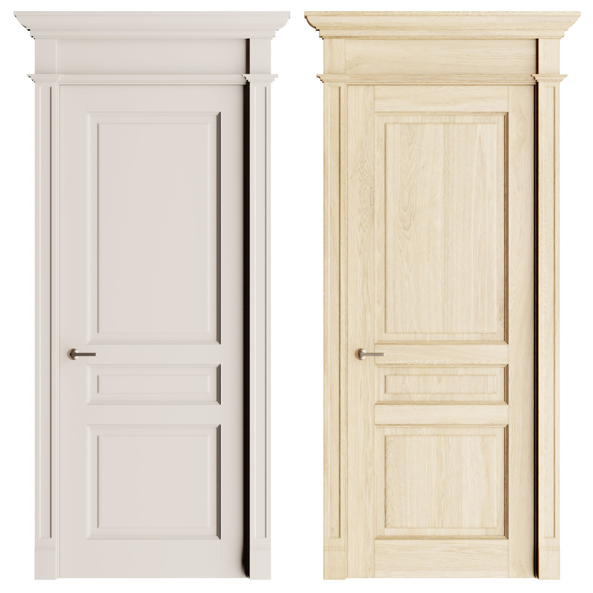 Interior doors 016 3D model | CGTrader