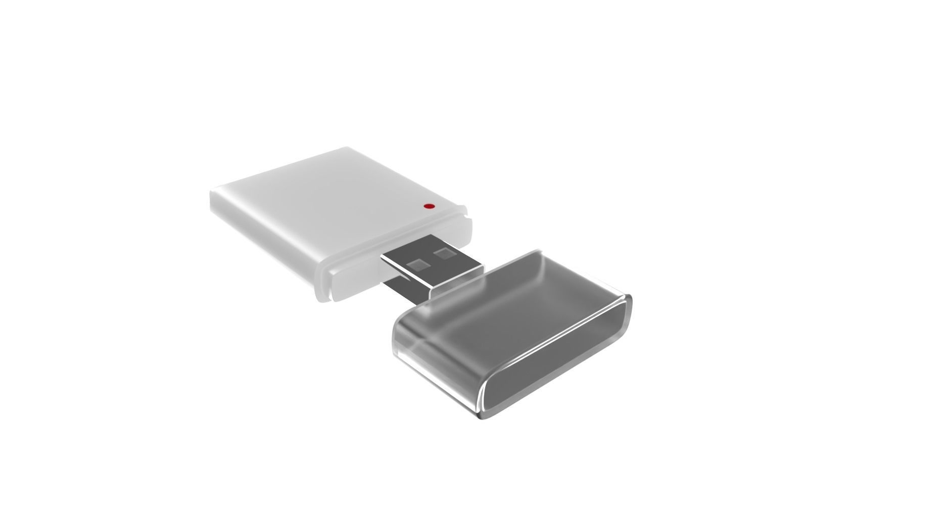 SD Card Reader 3D model | CGTrader