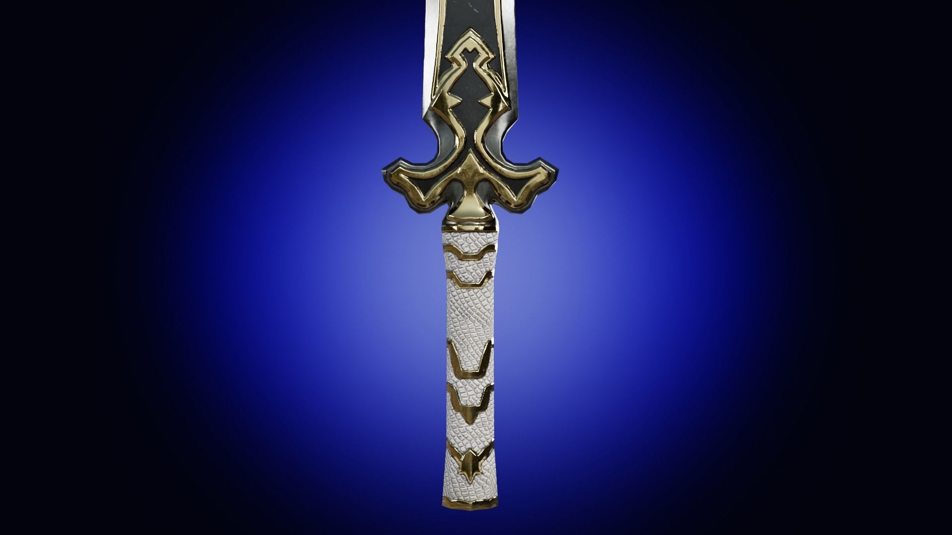 3D model Weapon fantasy anime longsword sword VR / AR / low-poly | CGTrader
