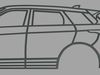 Range Rover Evoque Wall Silhouette 3D model 3D printable | CGTrader