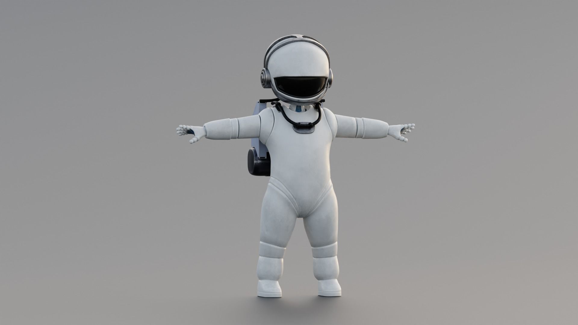 3D model Astronaut Small Rigged VR / AR / low-poly | CGTrader