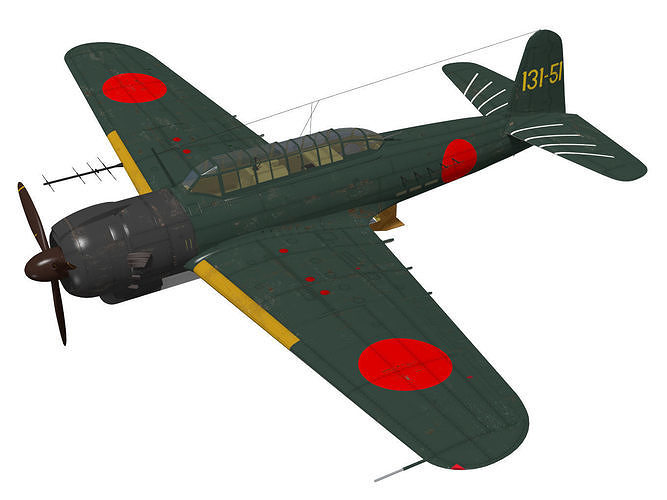 Nakajima B6N2 Tenzan Type12 Kou 3D model | CGTrader
