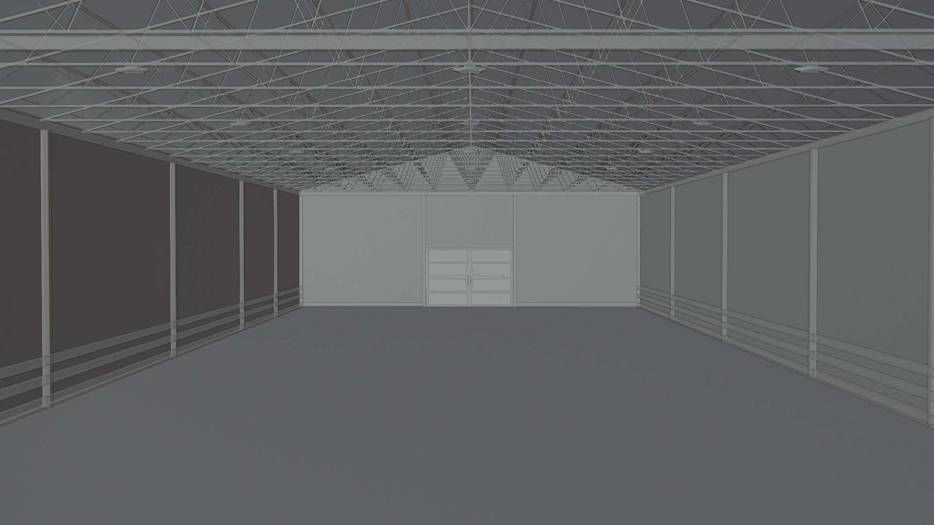 WAREHOUSE interior in the classic style model 3D model | CGTrader
