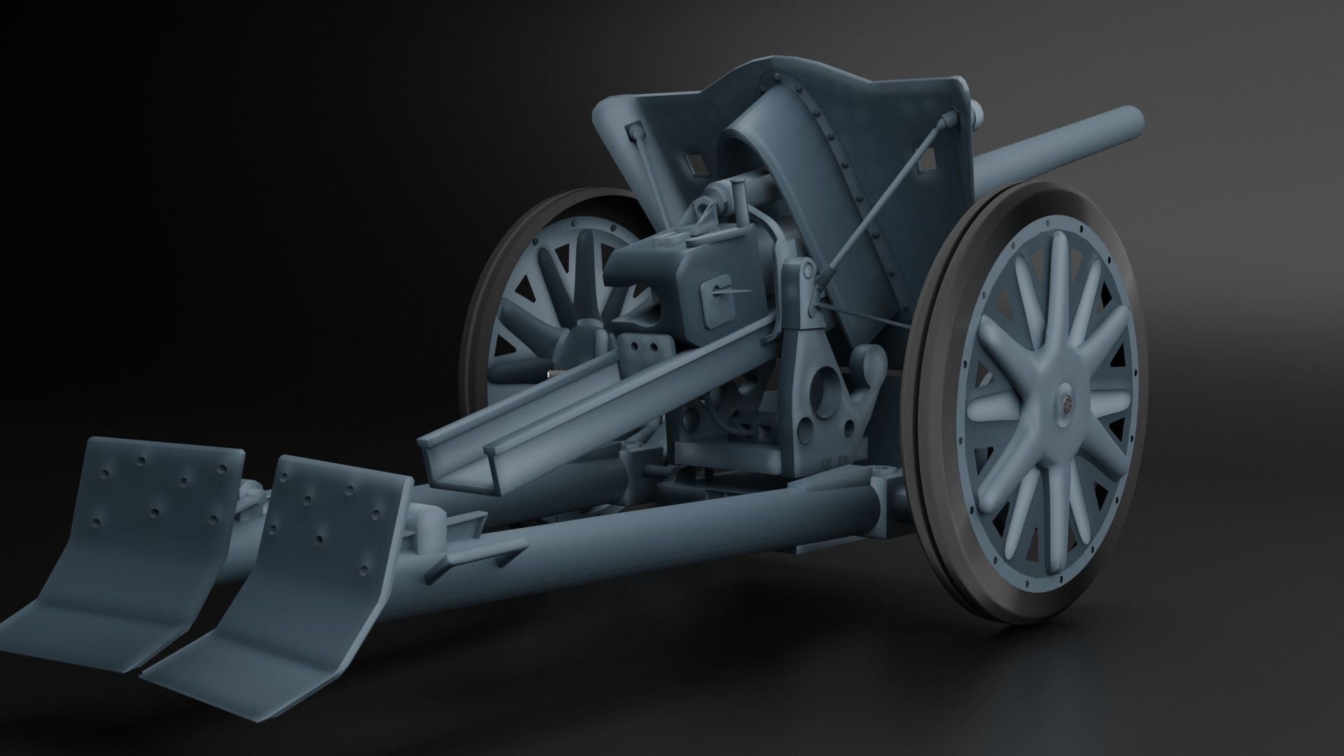 3D model Artillery and cannons VR / AR / low-poly | CGTrader