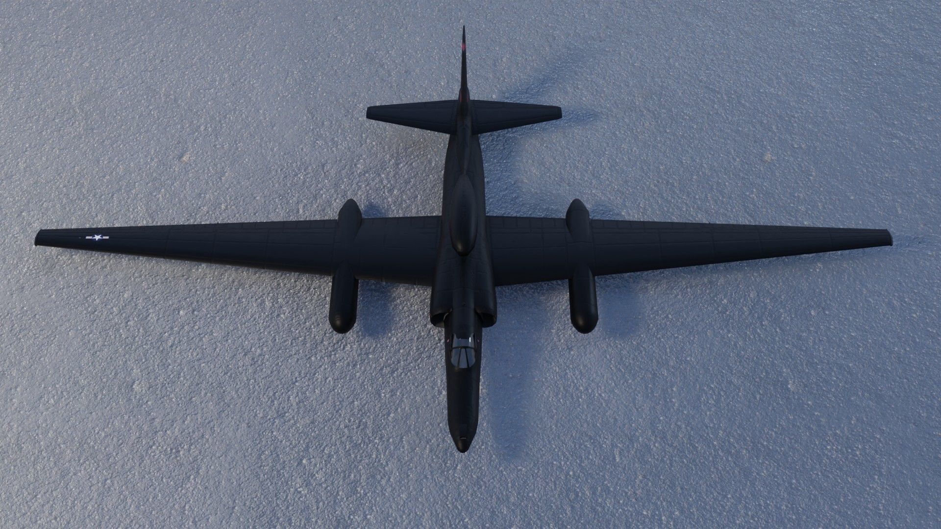 3D model Lockheed U-2S Dragon Lady VR / AR / low-poly | CGTrader