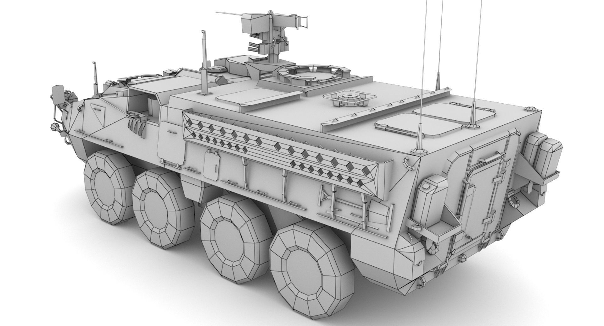 3D model M1126 Stryker IVC VR / AR / low-poly | CGTrader