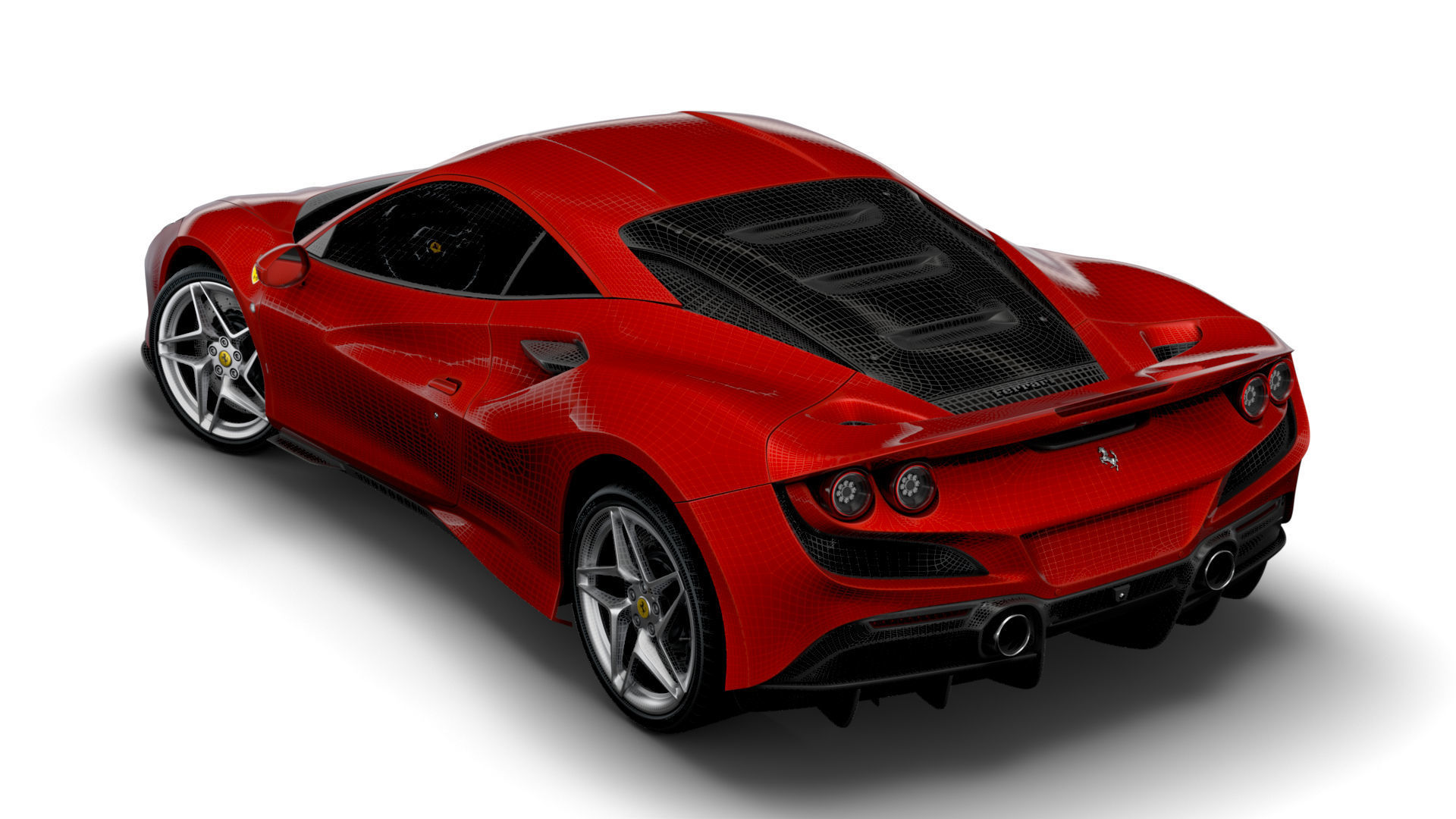 Ferrari F8 Tributo 2023 3D model | CGTrader