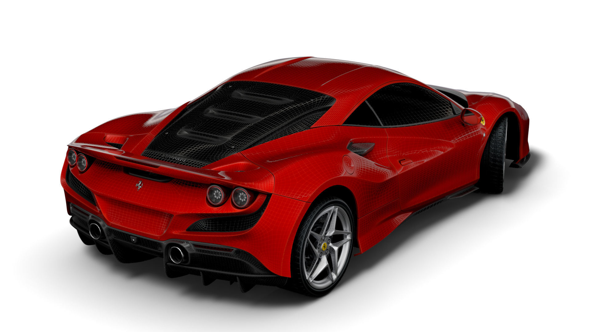 Ferrari F8 Tributo 2023 3D model | CGTrader