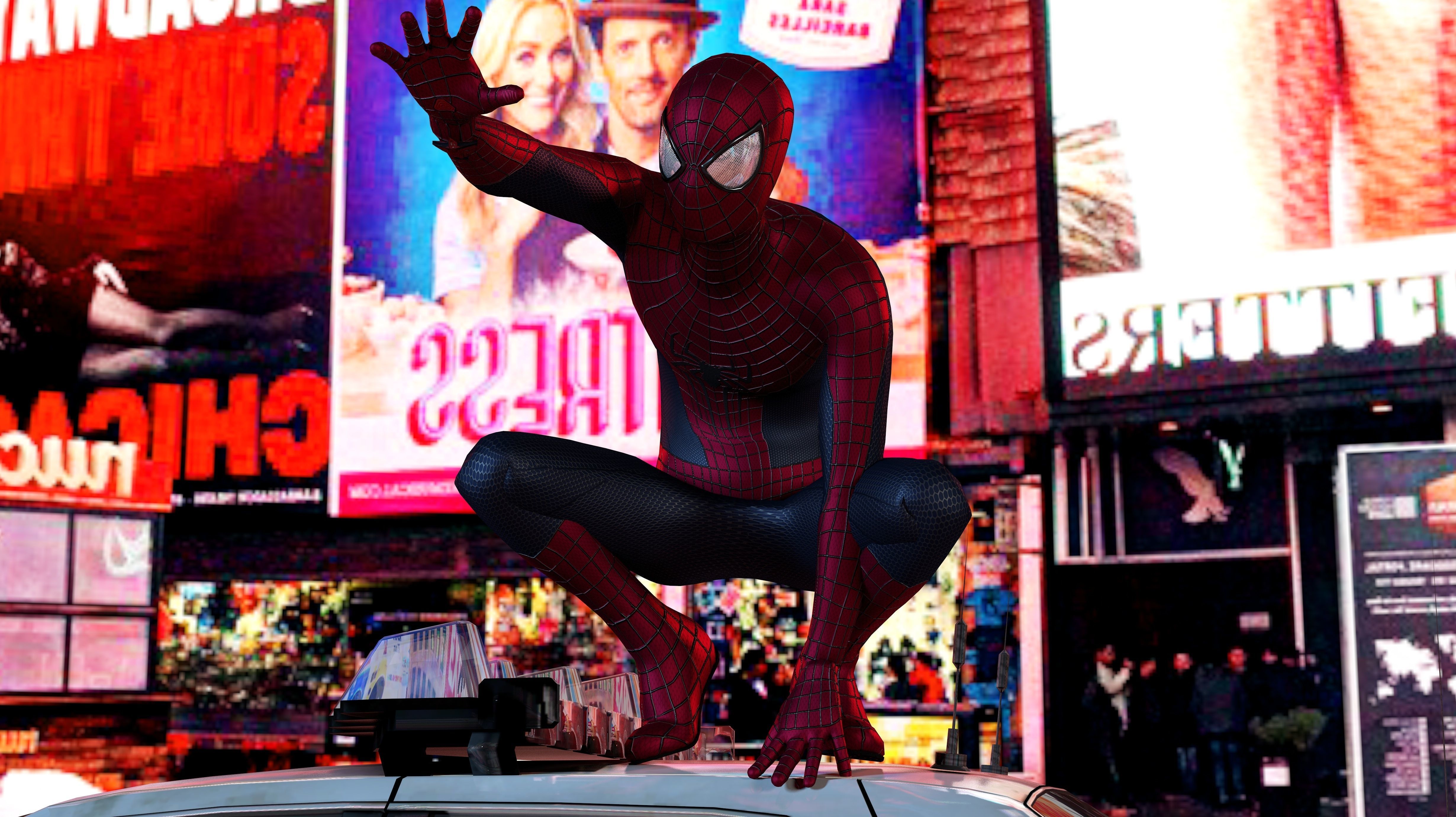 3D model The Amazing Spider-Man 2 3D Model VR / AR / low-poly | CGTrader