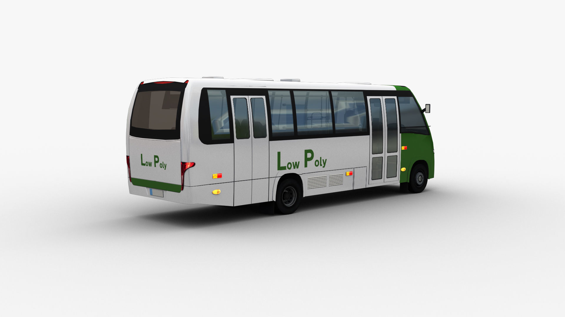 3D model City bus with interior 7 VR / AR / low-poly | CGTrader