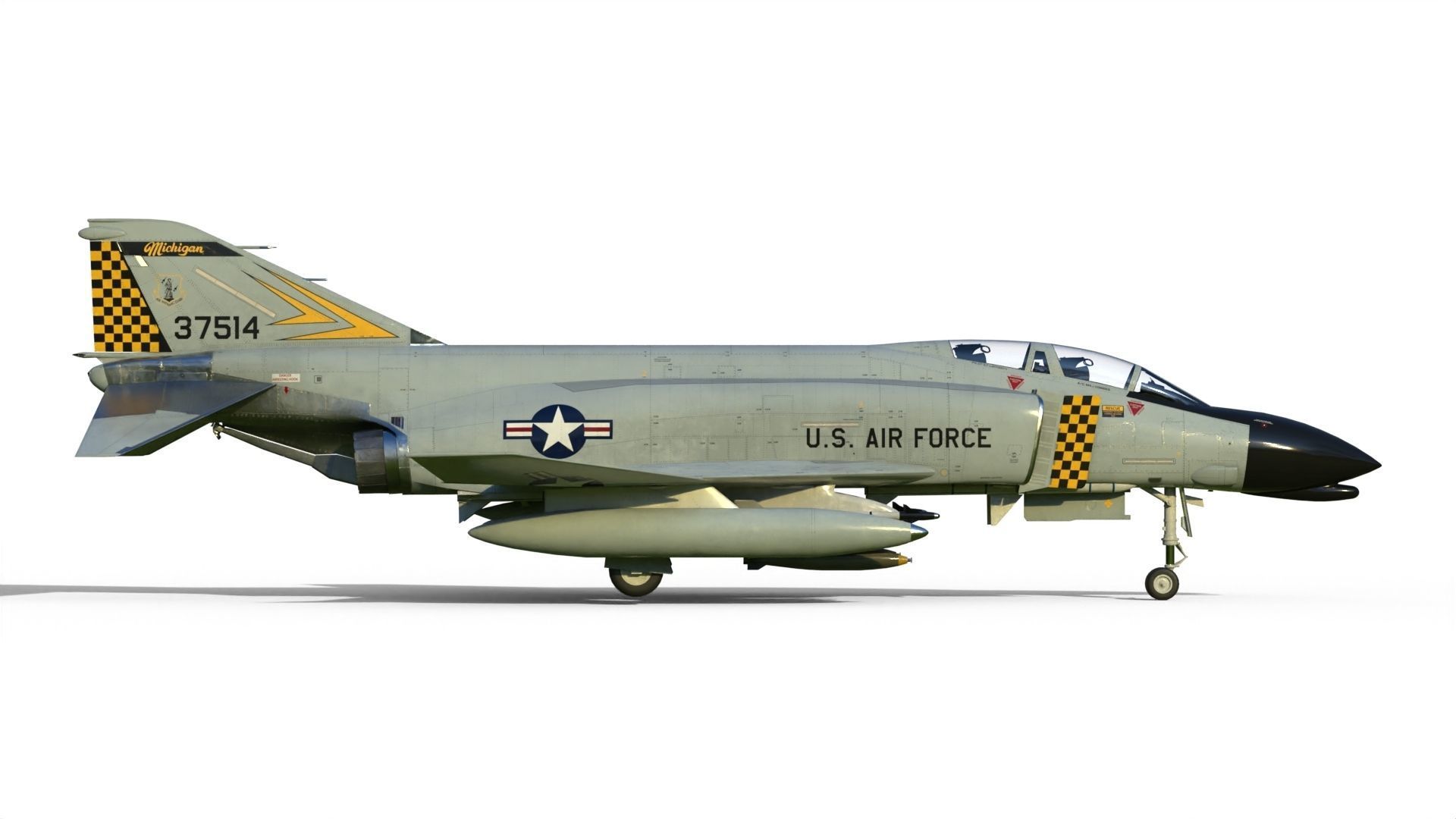 F-4 Phantom II 3D model | CGTrader