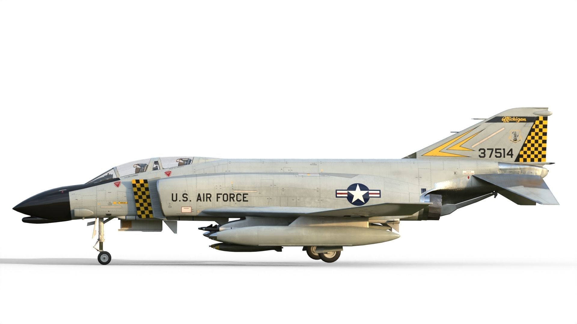 F-4 Phantom II 3D model | CGTrader