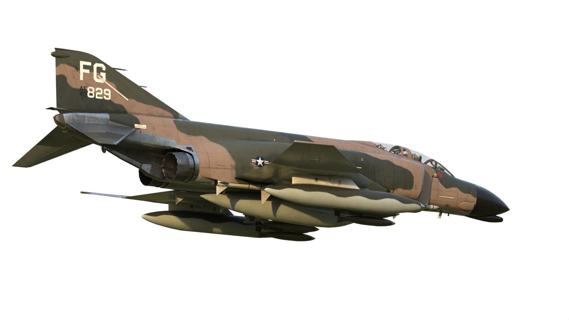 F-4 Phantom II 3D model | CGTrader
