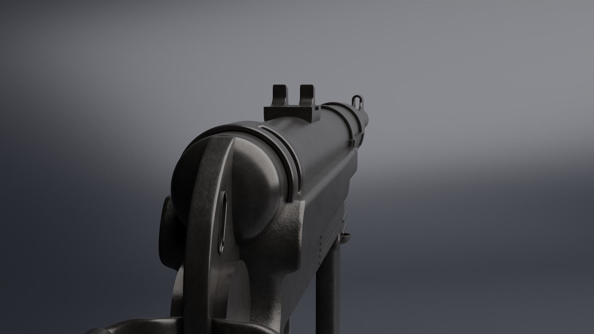 3D model MP 40 submachine gun VR / AR / low-poly | CGTrader