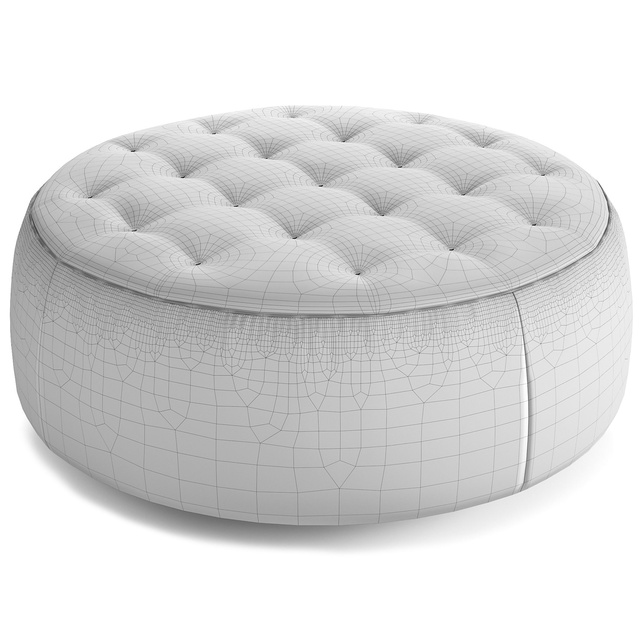 Pouf Saba Italia Cookie 3D model | CGTrader