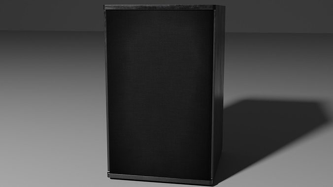 3D model Speaker box VR / AR / low-poly | CGTrader