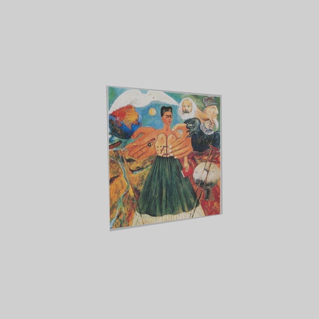 3D model marxism painting poster VR / AR / low-poly | CGTrader