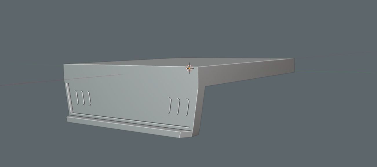 64 scale Model Flatbed Bottom 3D model 3D printable | CGTrader